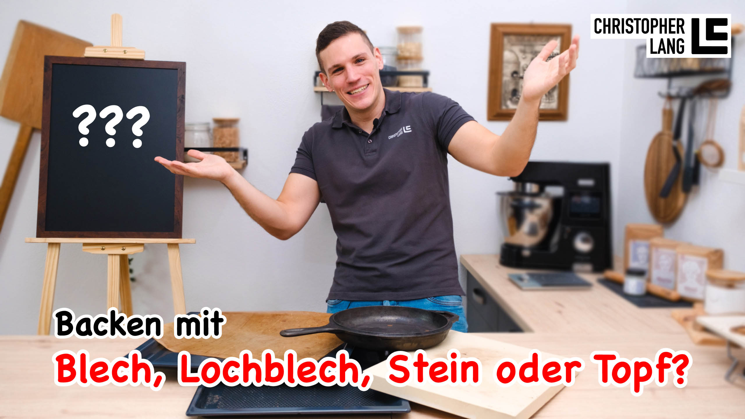 Brot backen: Backblech, Lochblech, Backstein, Topf – Christopher Lang